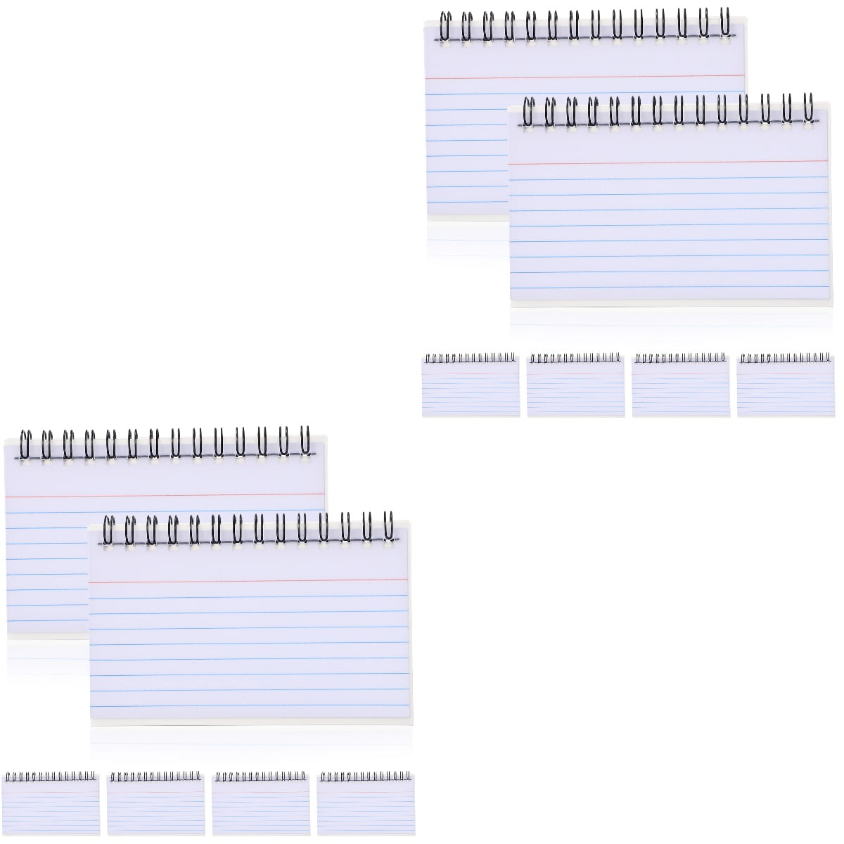 2 Count Revision Cards Notebooks Whiteboard Magnets Compact Notepads ...