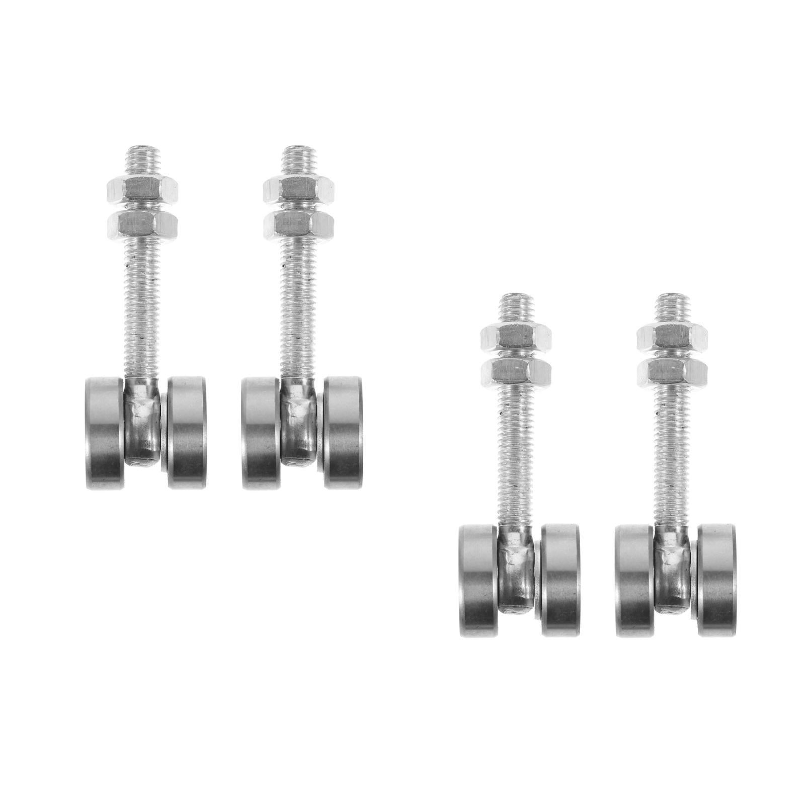 2 Count Roller Trailer Wheel Center Caps Trolley Assembly Work ...