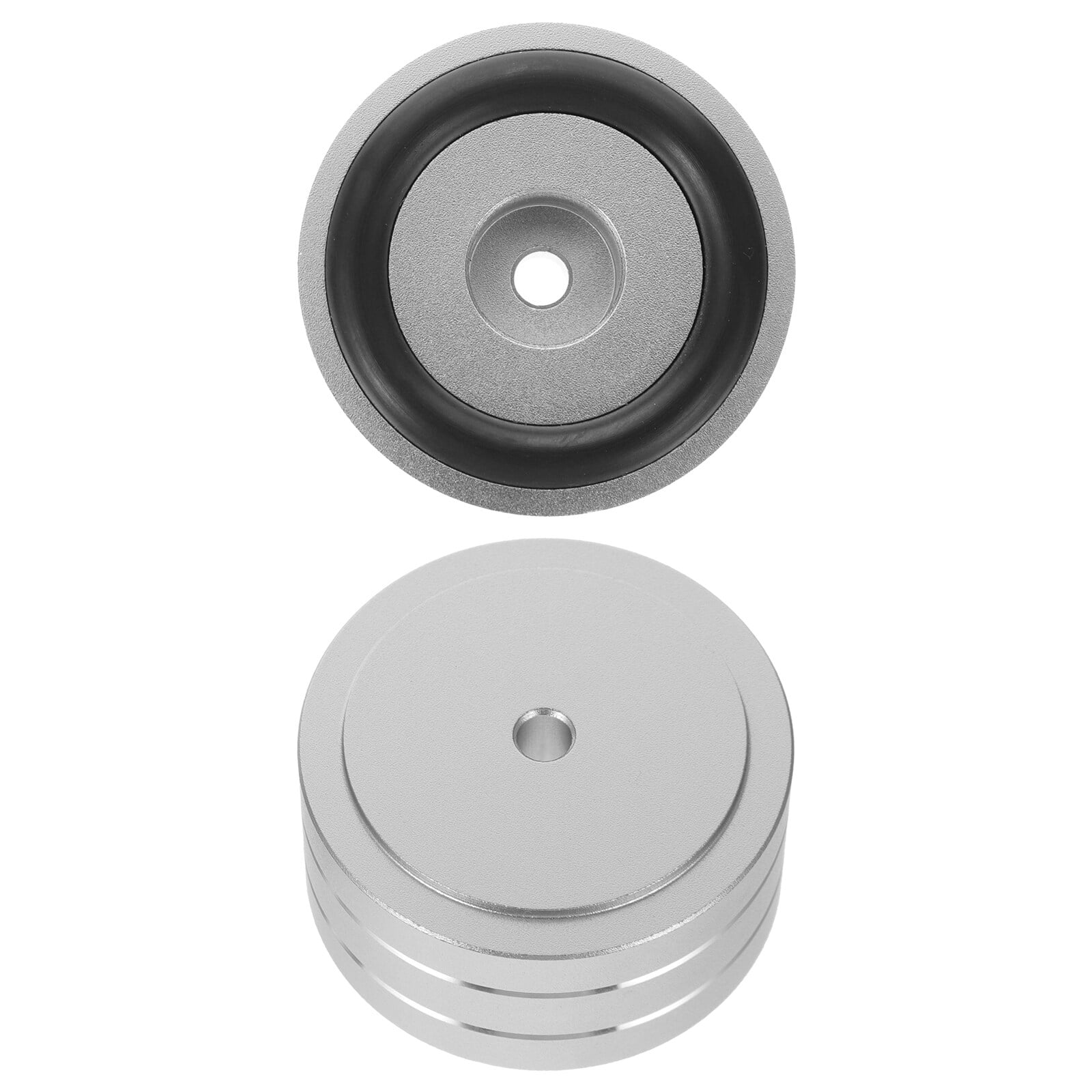 2 Count Shock Absorbing Pads Ear Earphone Earbuds Liner Wire Silver ...