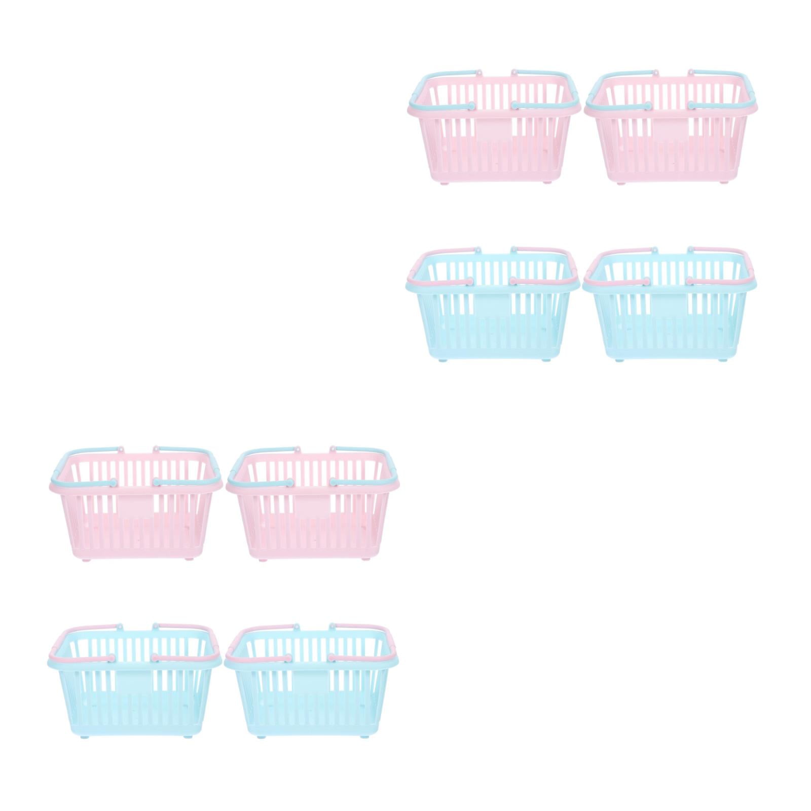 2 Count Shopping Storage Basket Toy Picking Bathroom Baskets - Walmart.com