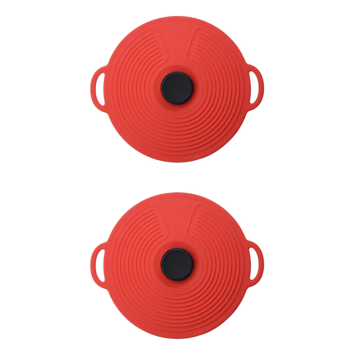 2 Count Silicone Universal Cookware Lids Fresh Cover - Walmart.com