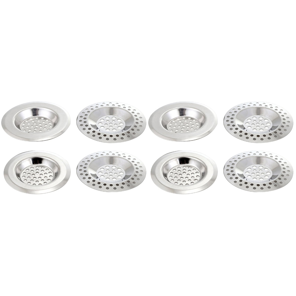 2 Count Sink Filter Strainers Stainless Steel Kitchen Perforated ...