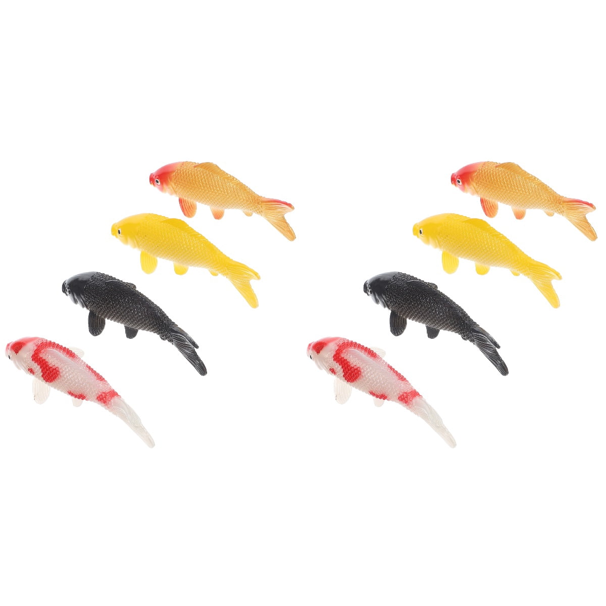 2 Count Small Fake Fish Household Aquarium Decor Goldfish Artificial ...