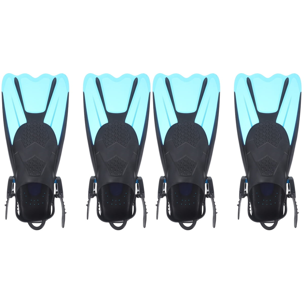 2 Count Snorkeling Flippers Fins for Swimming Adult Spearfishing Man ...