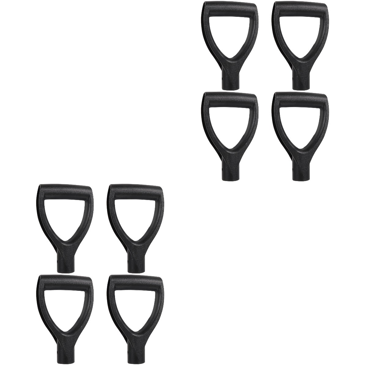 2 Pieces Snow Plow Shovel Parts Handle Polished Handles - Walmart.com