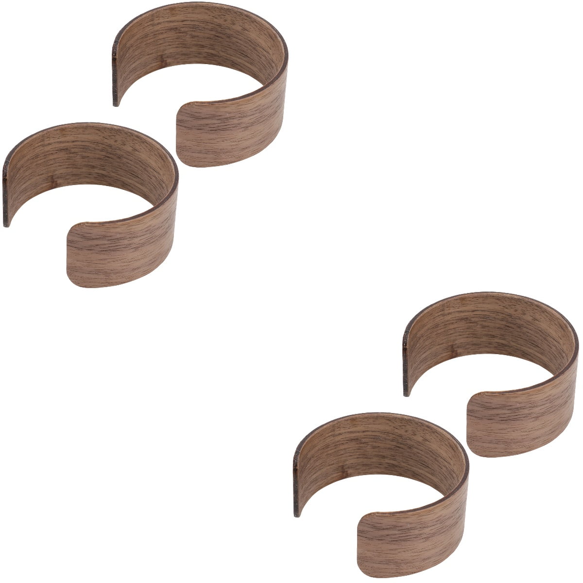 2 Count Sockets Solid Wood Heat Insulation Mat Cup Sleeve for Hot ...