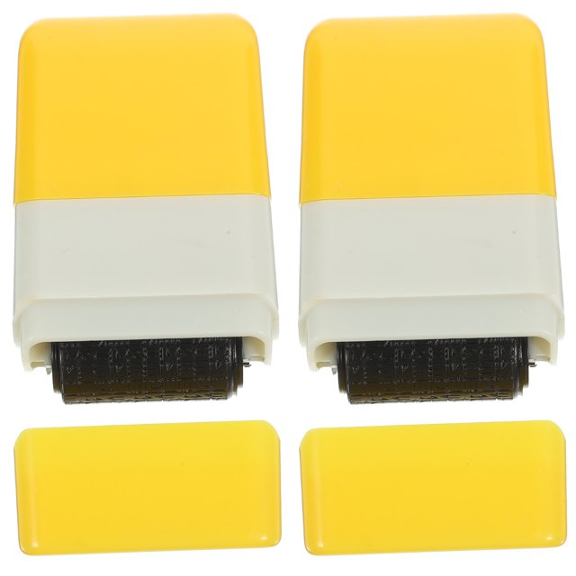 2 Count Stamps Privacy Smear Seal Home Portable Seals Plastic - Walmart.com