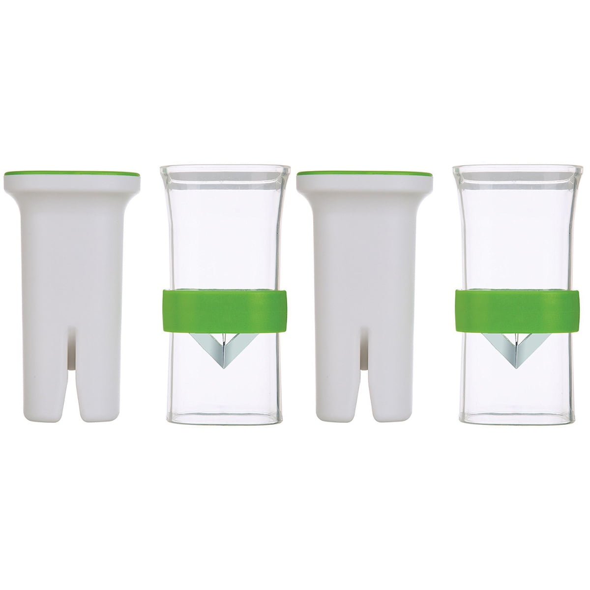 2 Count Strawberry Slicer Fruit Slicer Kitchen Vegetable Cutter Simple ...