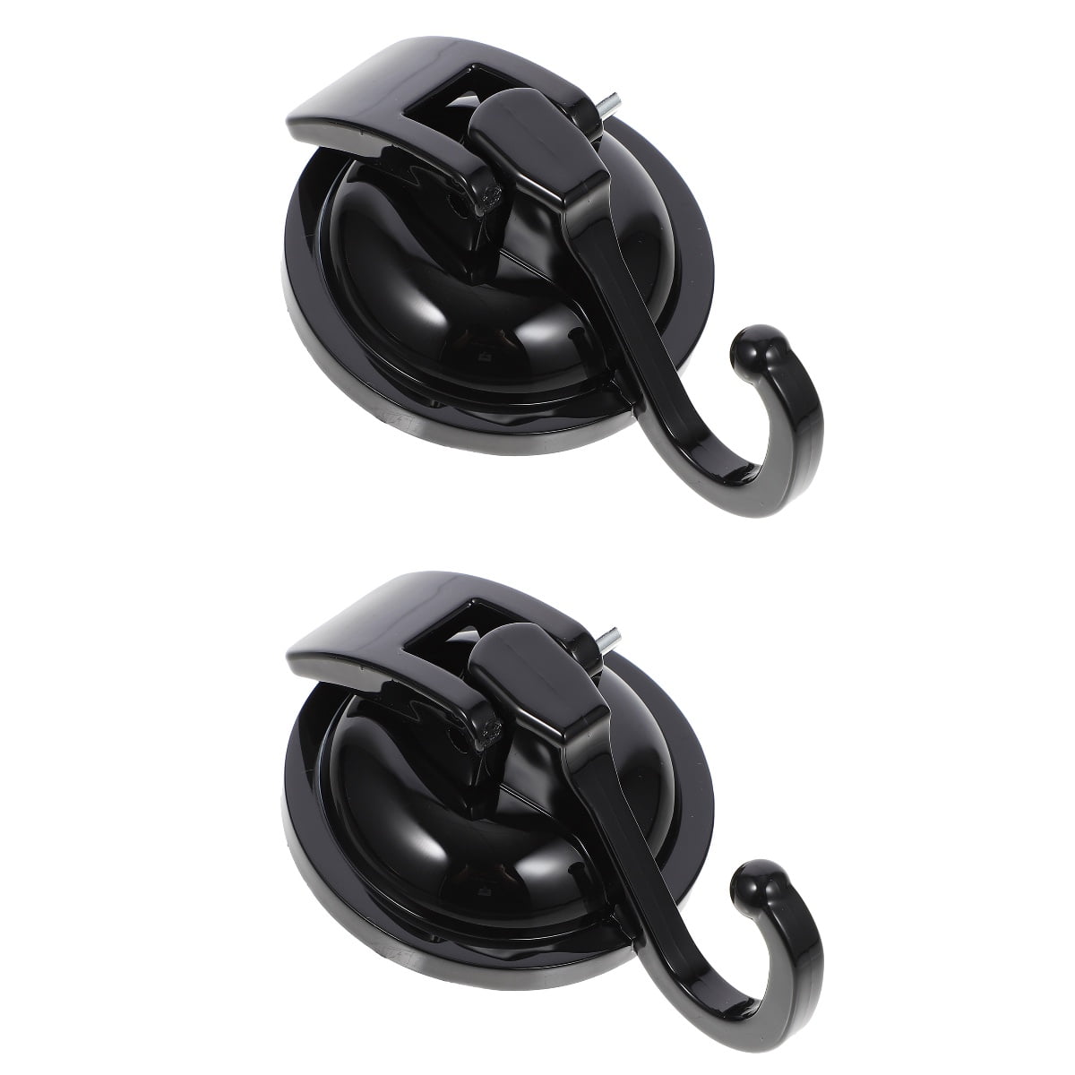 2 Count Suction Cup Hook Plastic Hangers Suction Cup Wall Hook Storage ...
