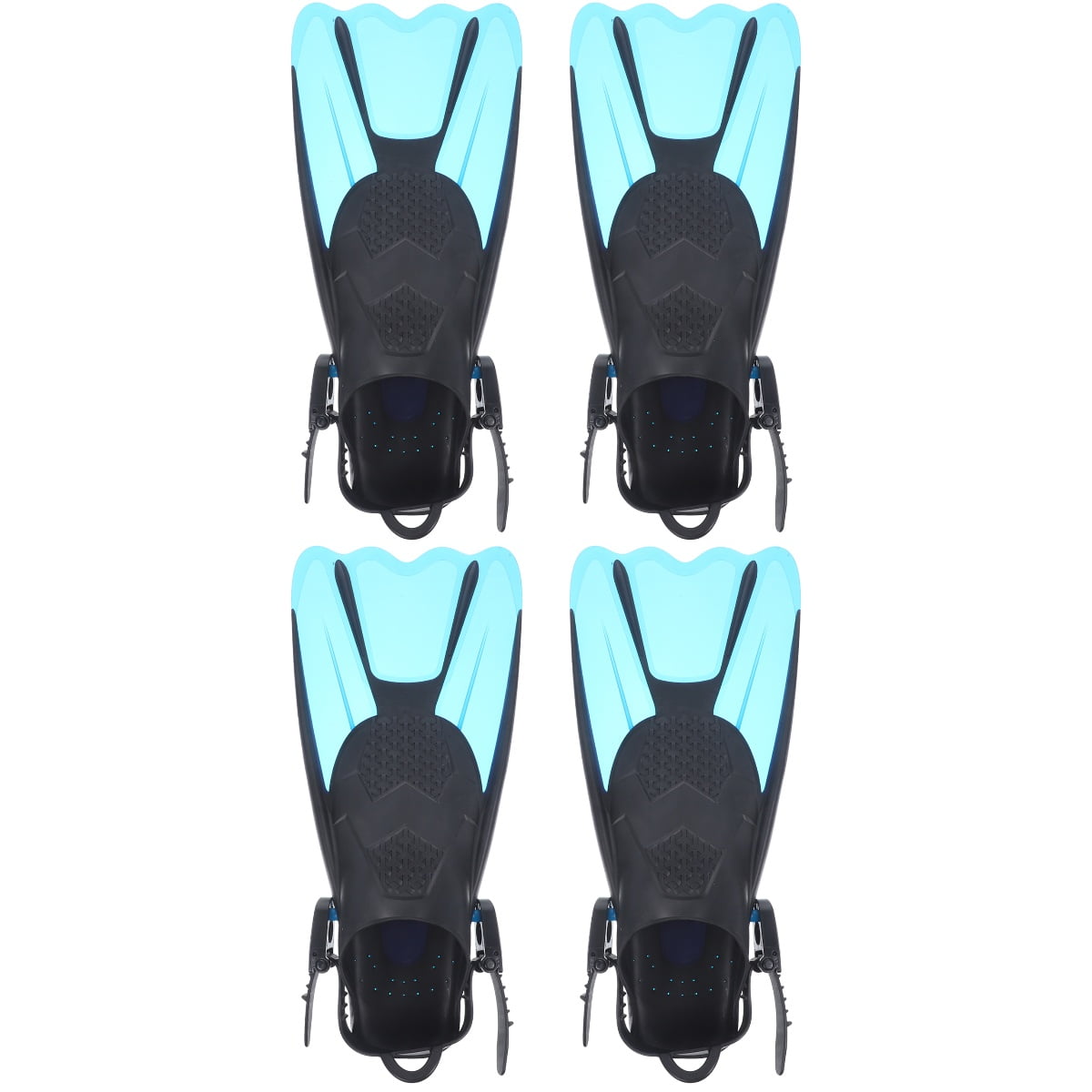 2 Count Swimming Floating Fins Snorkeling for Adults Board Man Miss ...