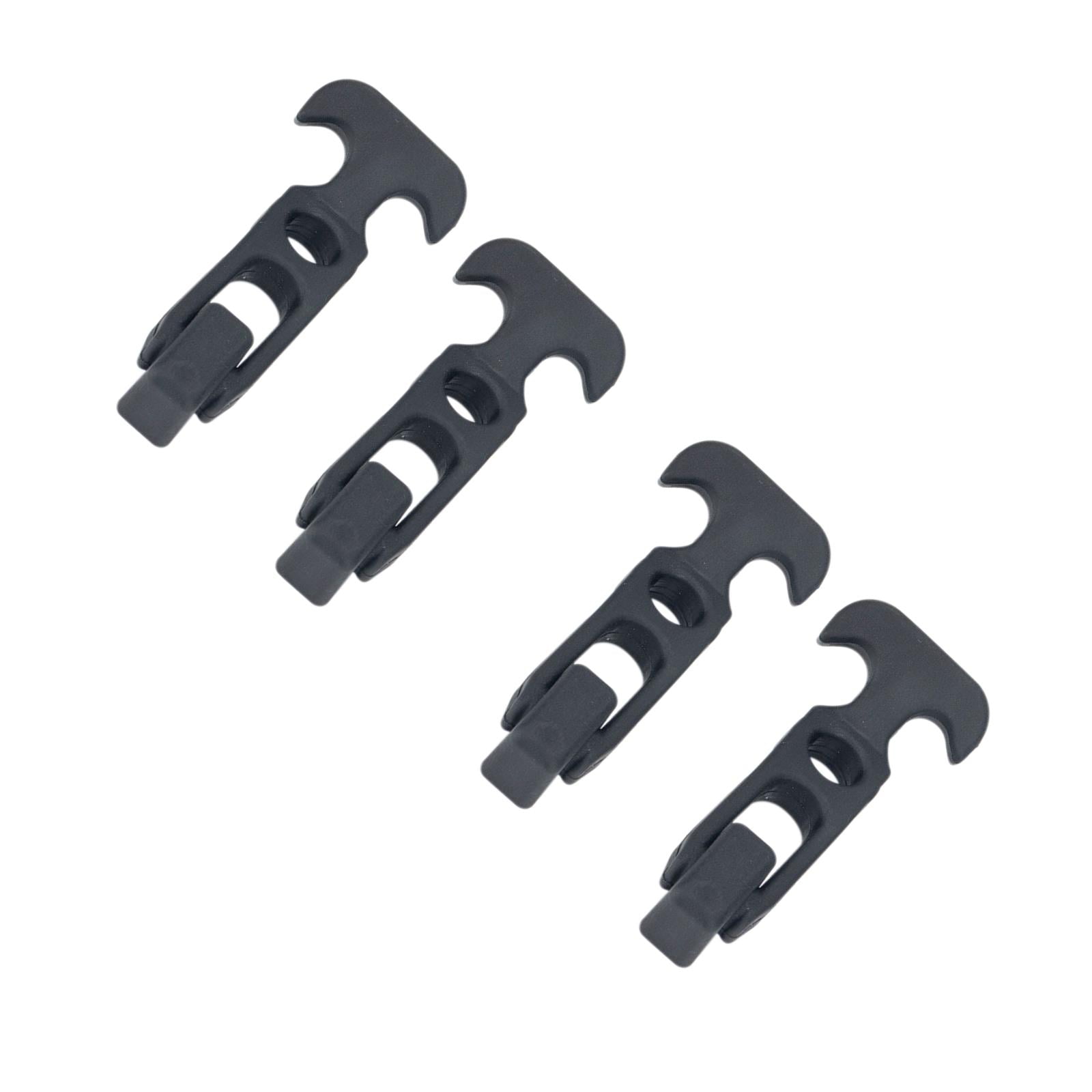 2 Count T-handle Buckle Latch Adapter Cabin Hooks Tool Case Black ...