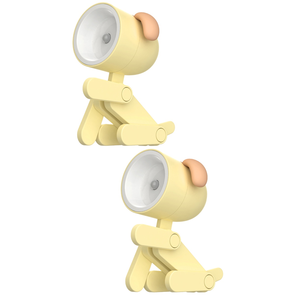 2 Count Table Lamps Desk Light Nightlight for Kids Small Night Lamp Pet ...