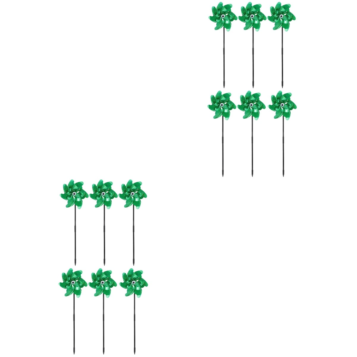 2 Count Toy Decoration Windmill Bright Color Preschool Pinwheel Child ...