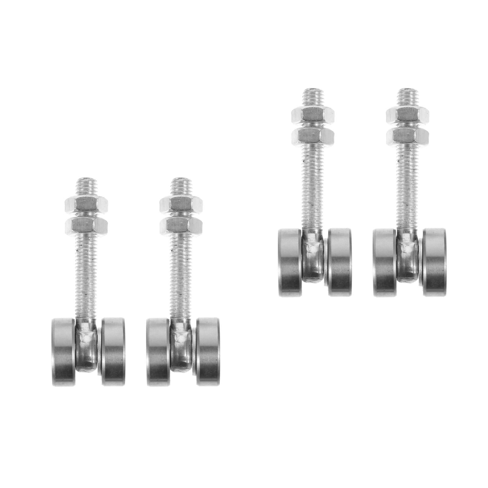 2 Count Track Pulley Wheel Trolley Assembly Roller Work 6.50X2.50X2 ...