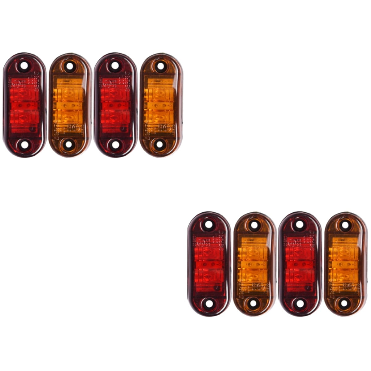 2 Count Trailer LED Side Lights Marker for Trailers Indicator - Walmart.com