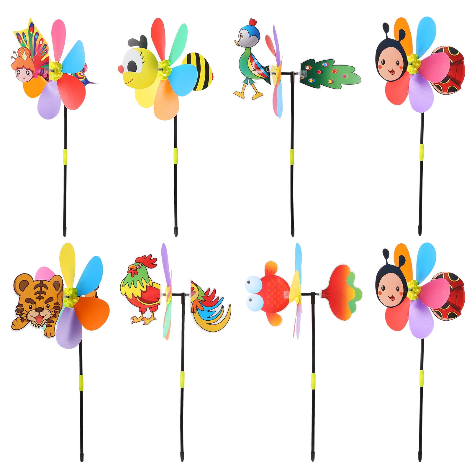 2 Count Trampoline Windmill Pinwheels Spinners Child - Walmart.com