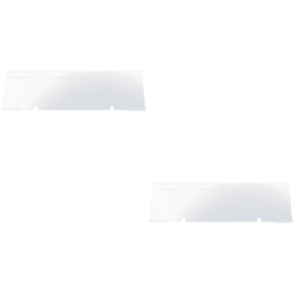 2 Count Transparent Keyboard Stand Display Shelf Keyboards Stands ...