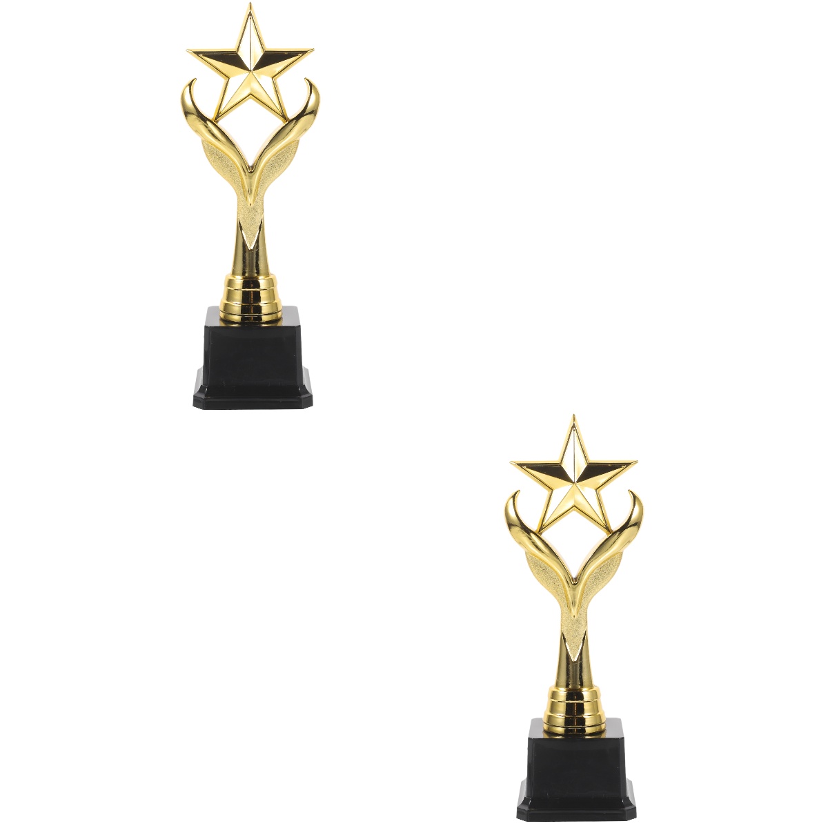 2 Count Trophies for Kids Student Trophy Party Game Unique - Walmart.com