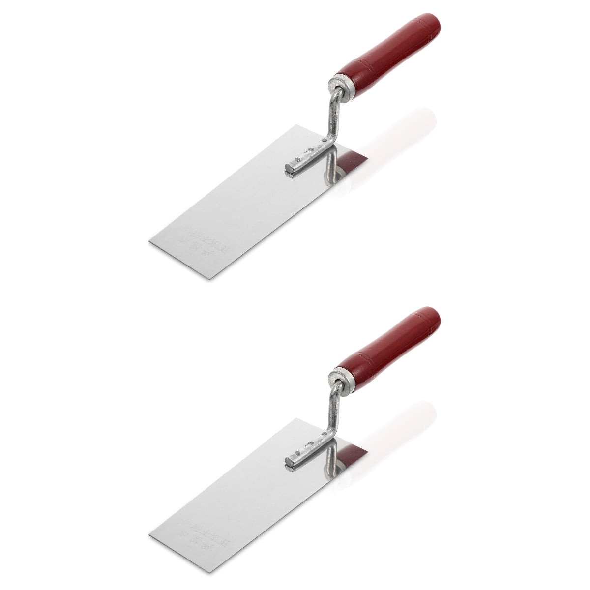 2 Count Trowel Edging Finishing Mason Putty Stainless Steel 34.00X8 ...