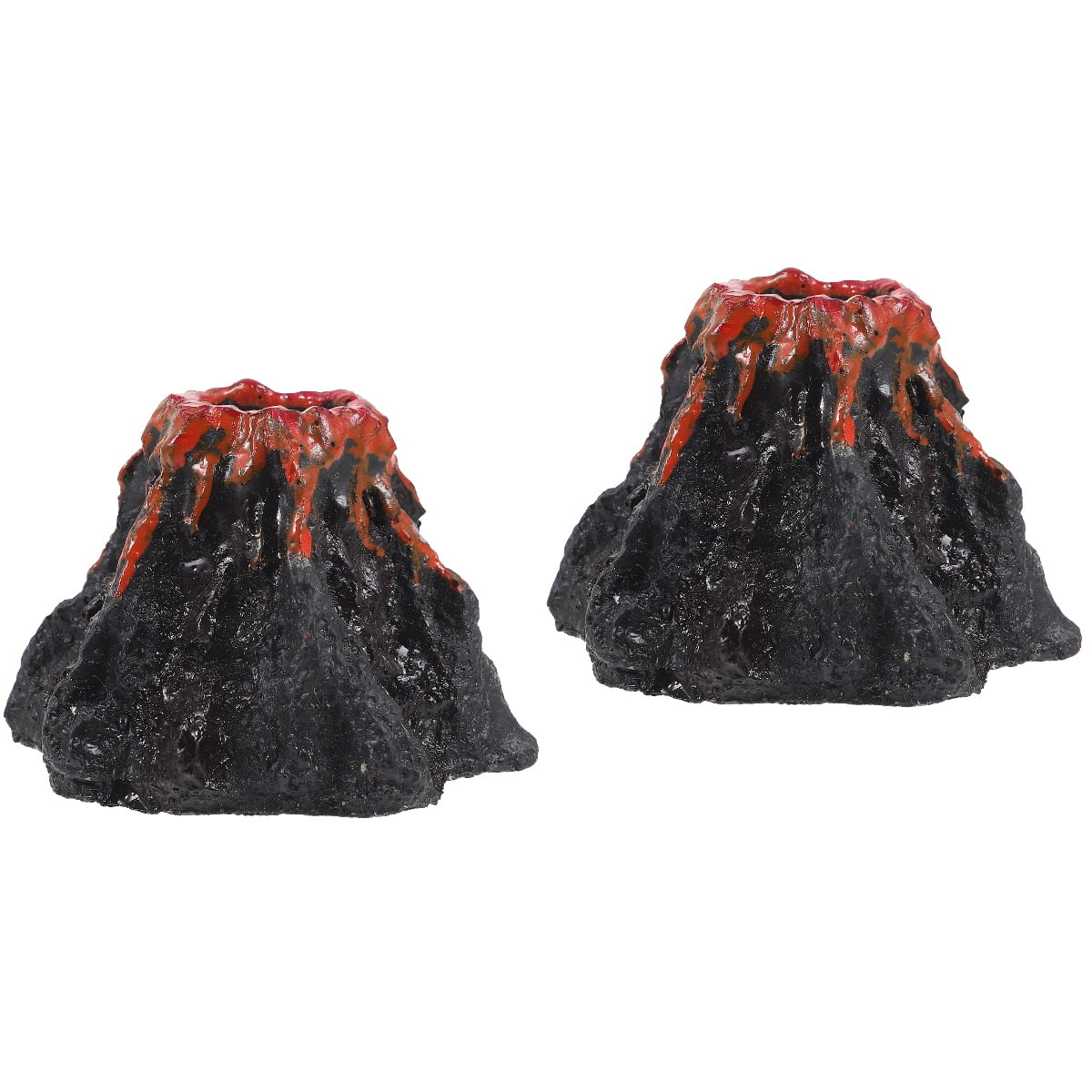 2 Count Volcano Statue Decor Farmhouse Decorations Kit for Kids ...