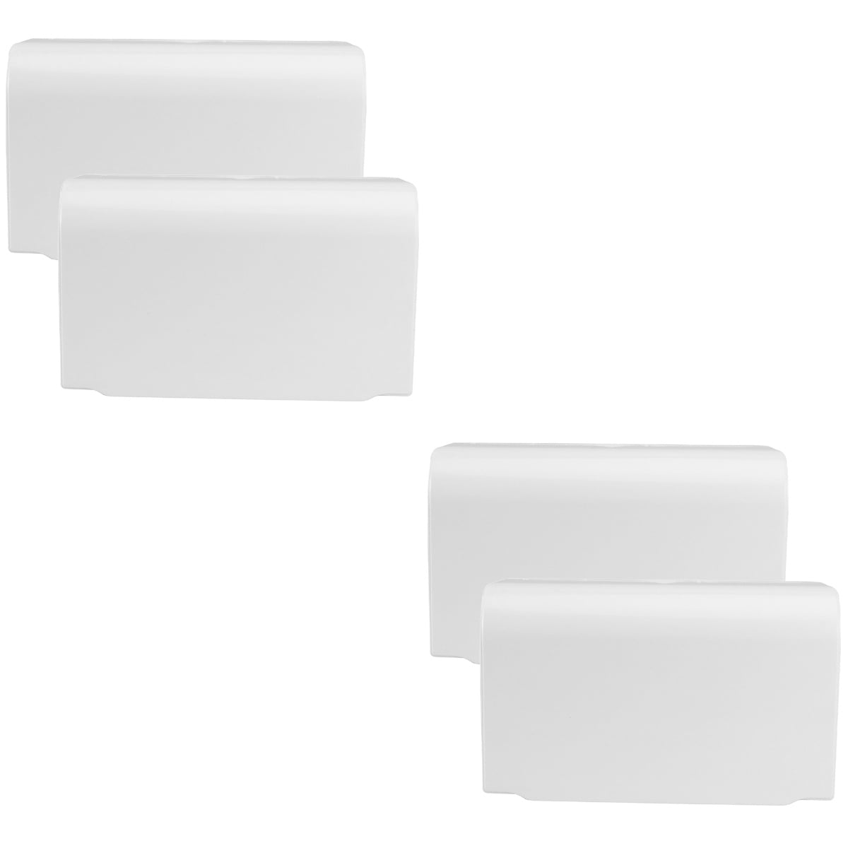 2 Count Wall Cover Outlet Case Safety Covers Double Socket Lockable ...