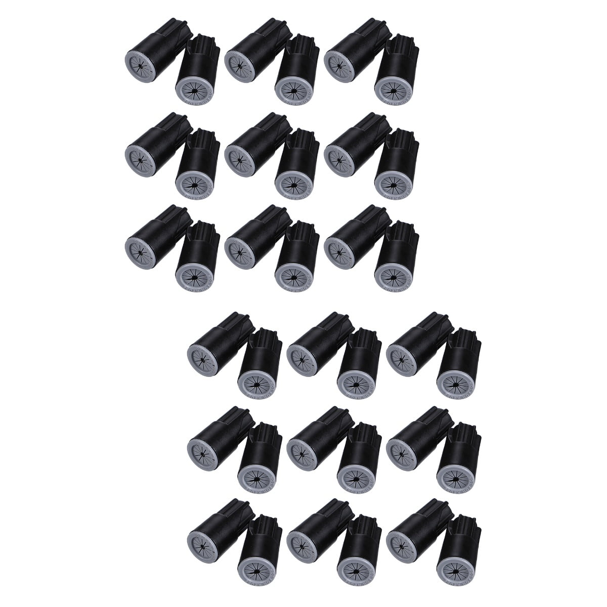 2-Pack Underground Wire Connectors with Crimping Caps, Black LED ...