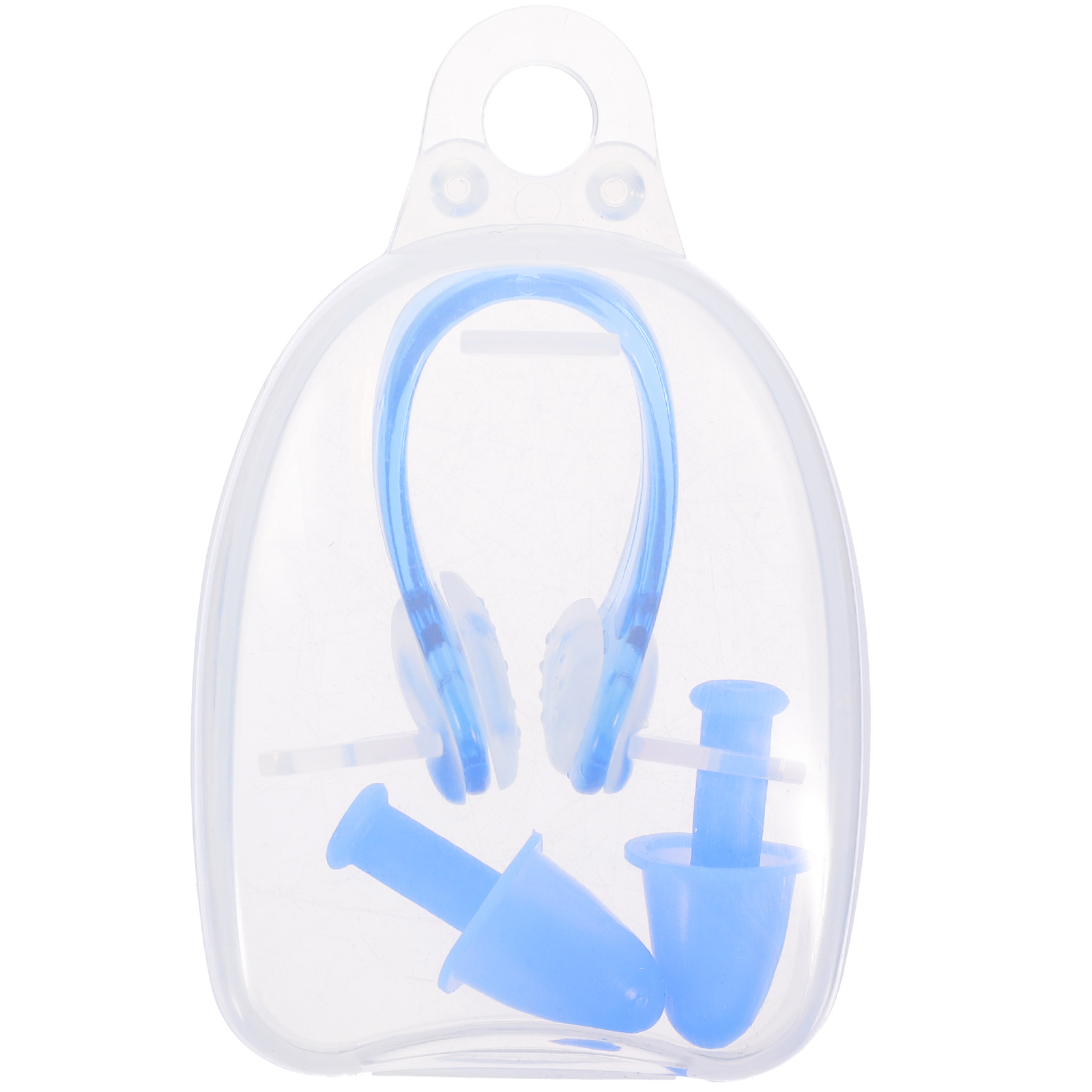 2 Count Waterproof Ear Plugs Earbuds Swimming Nasal Splint Adult Gear ...