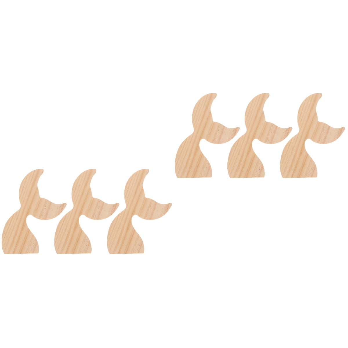 2 Count Whale Tail Decorations Props Surf Board Beach for Home Child ...