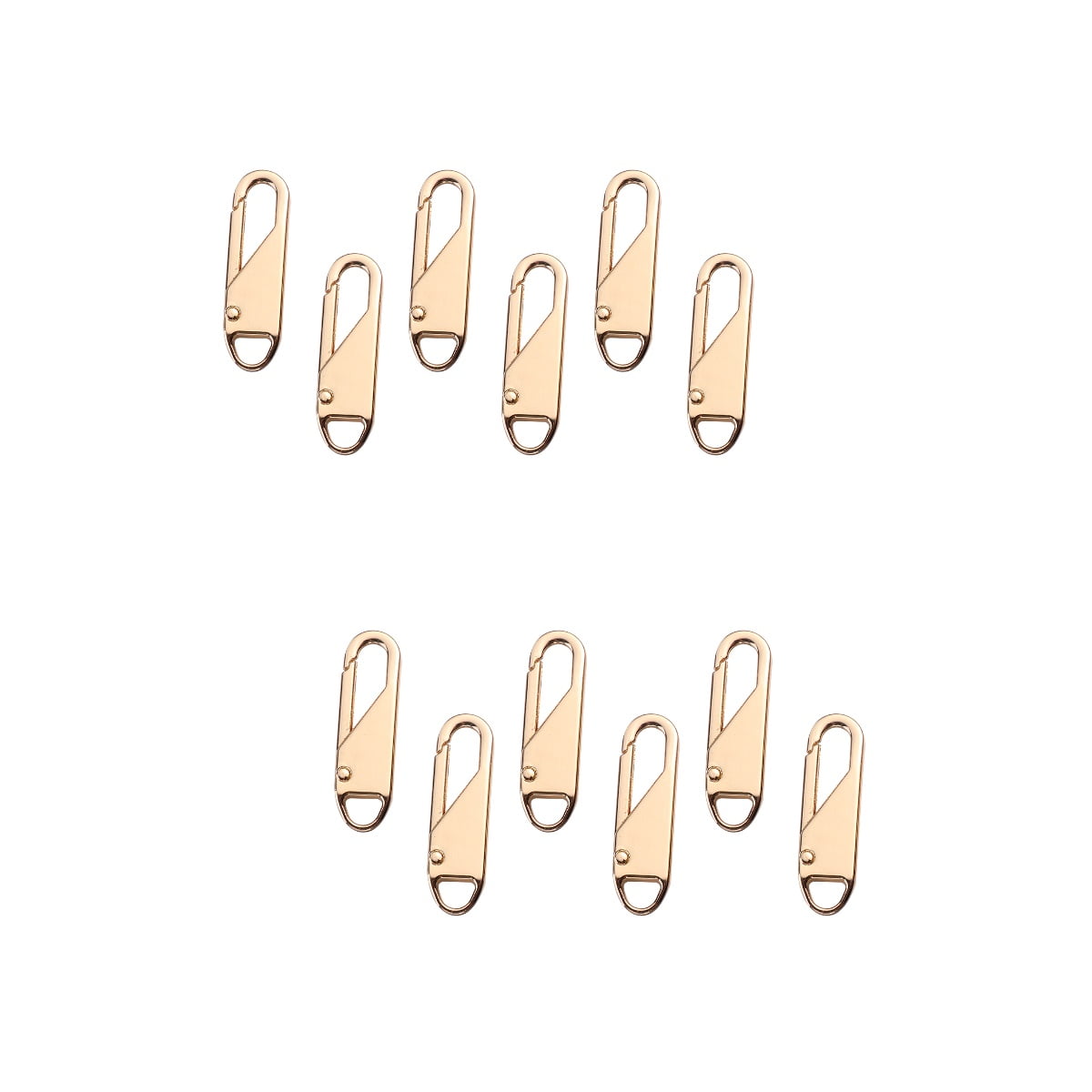 2 Count Zipper Clips Anti Pulls Removable Luggage Eco-friendly Pullers ...
