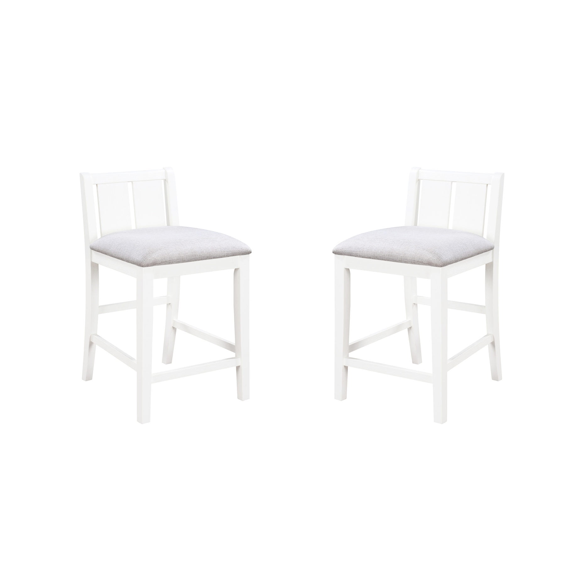 2 Counter Height Chairs | Upholstered Seats for Long - Term Use in ...