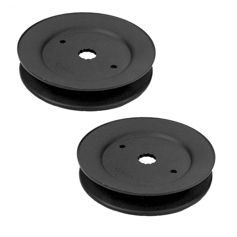 2 Craftsman 42" 50" 54" Mower Deck Mandrel Pulley 173436 153535 ...