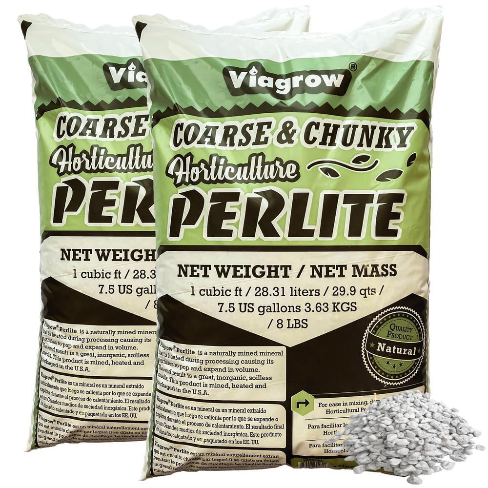 2 Cu. Ft. Perlite Coarse And Chunky Grade 59.8 Qt./56 L/15 Gal./7.26 Kg ...