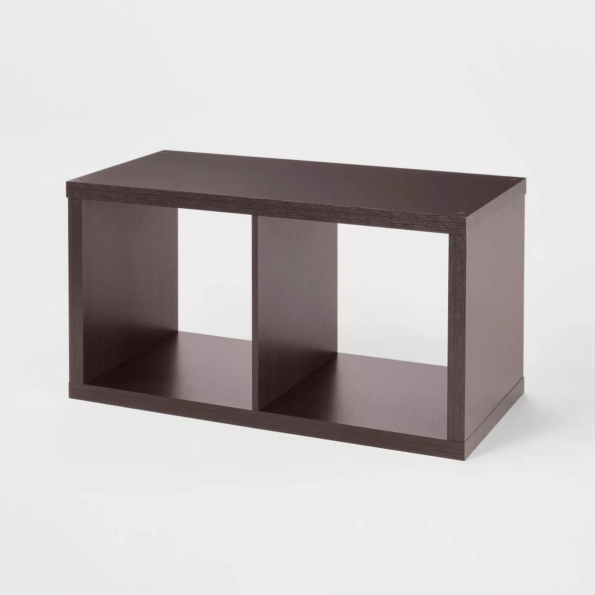 2 Cube Organizer-Espresso - Walmart.com