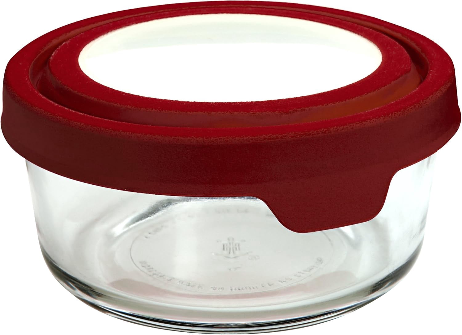 2 Cup Glass Storage Containers with Lids, Set of 6 Glass Food Storage ...