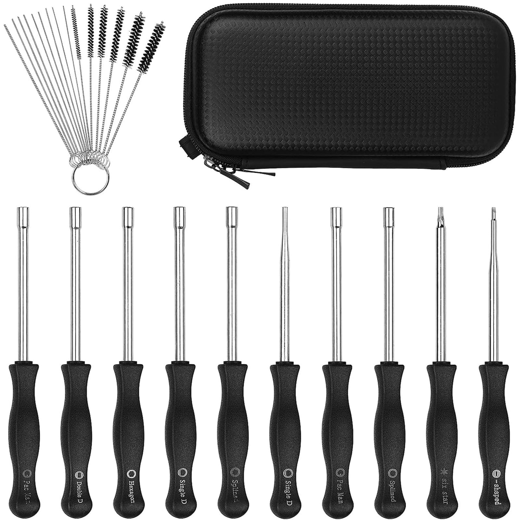 2 Cycle Engine Carburetor Tool Kit with Cleaning Brush and Carrying ...