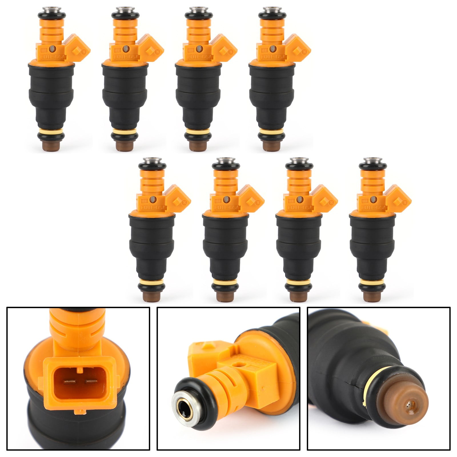 Motor Genic 8Pc Fuel Injectors 028015094, Metal & Composite Plastic for ...