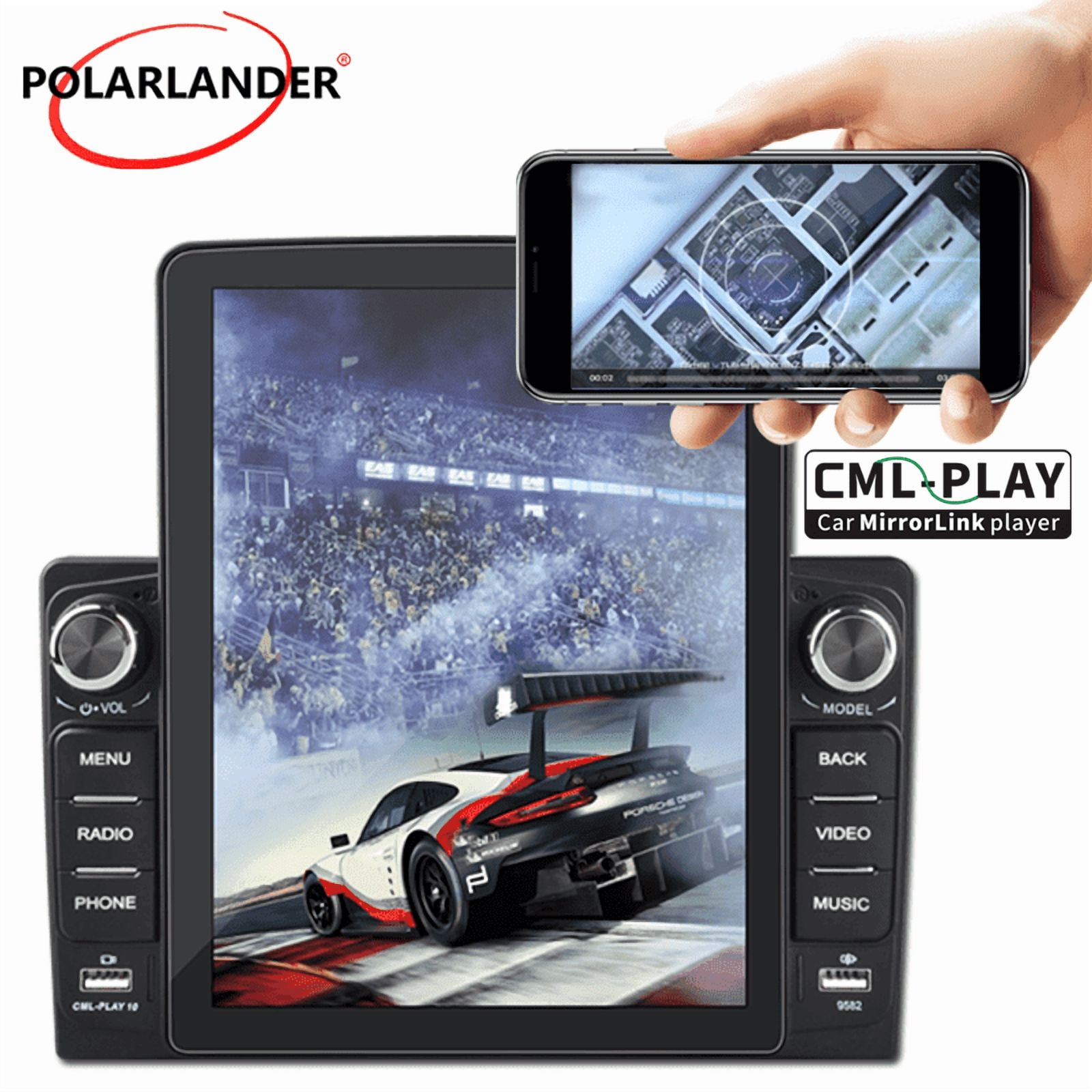 2 DIN Android 10.1 Car Radio 9.5'' GPS Navigation 2+32G APP MP5 ...