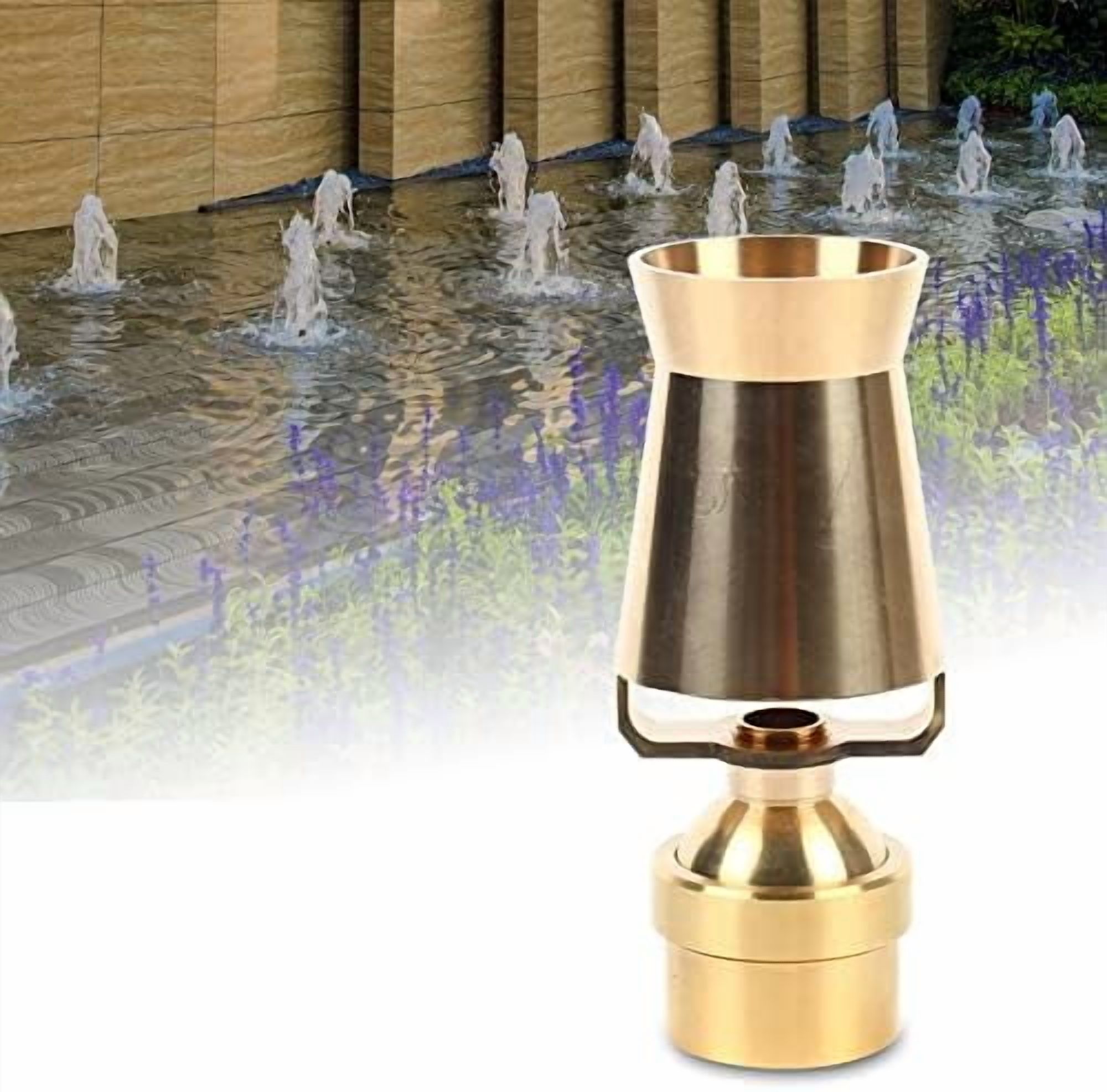 2" DN50 Fountain Nozzle Brass Ice Tower Cascade Water Fountain Nozzle ...
