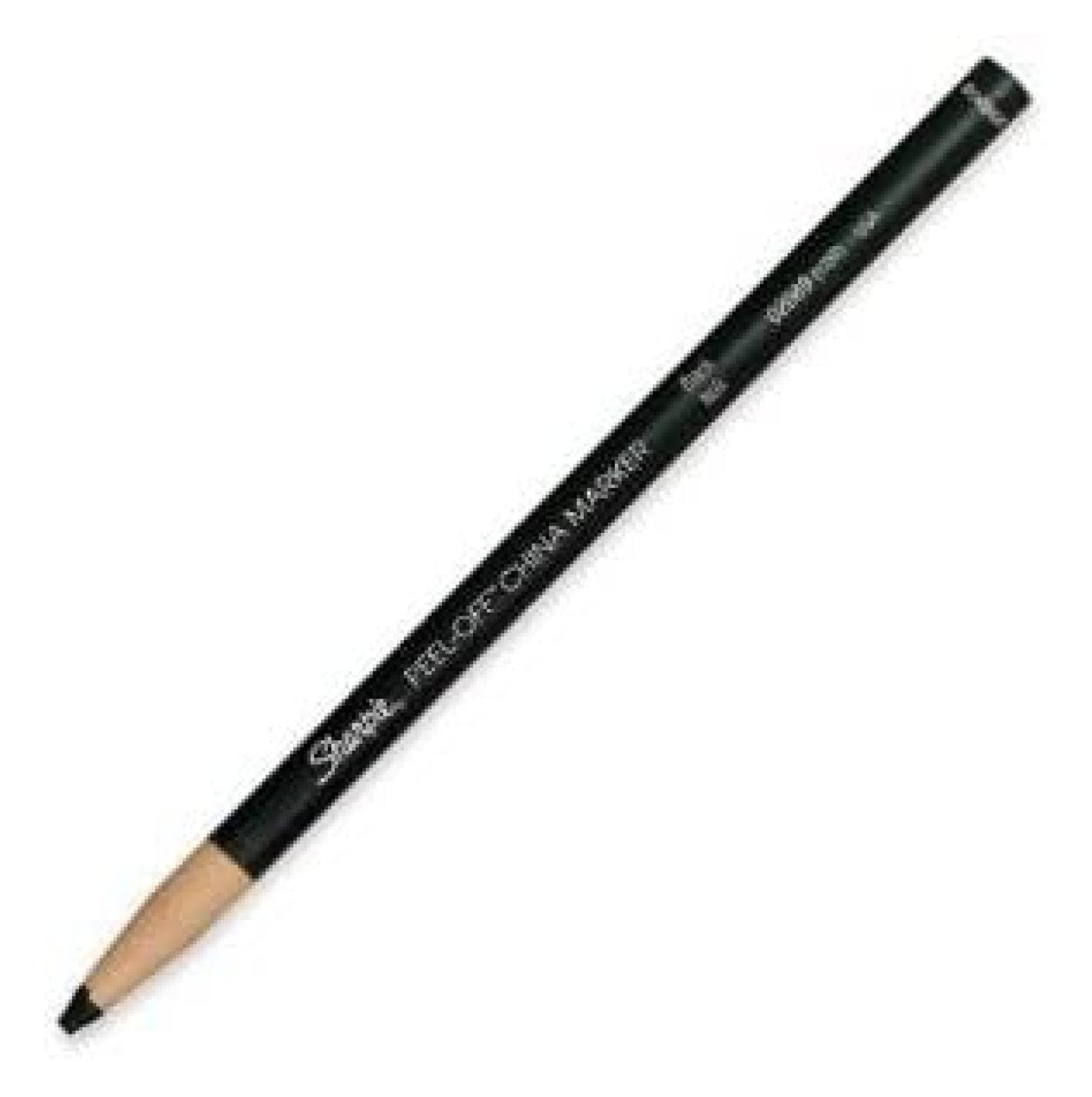 2 DOZEN Sanford Peel-Off China Marker Grease Pencils Black 12/pk 02089 ...
