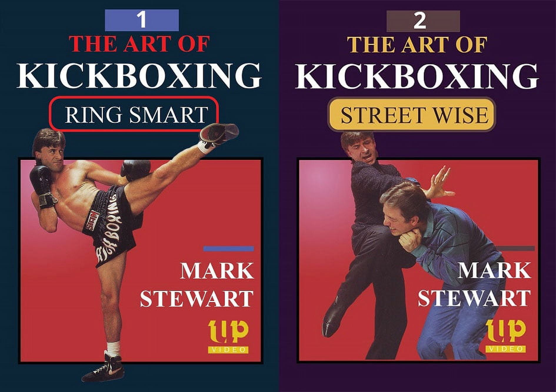 2 DVD Set Art of Muay Thai Kickboxing Street Self Defense - Mark ...