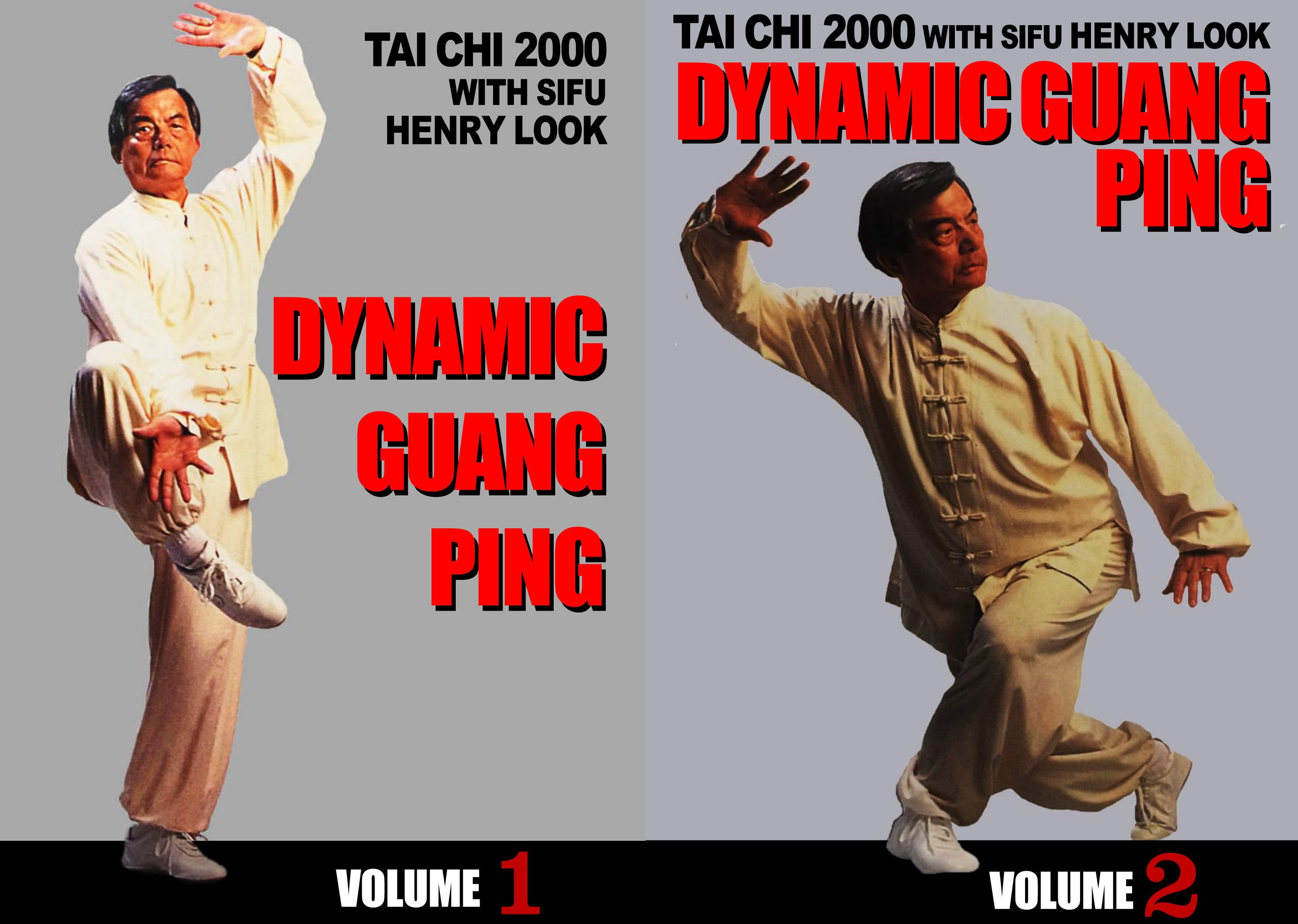 2 DVD Set Dynamic Guang Ping Yang Tai Chi DVD Henry Look hard soft ...