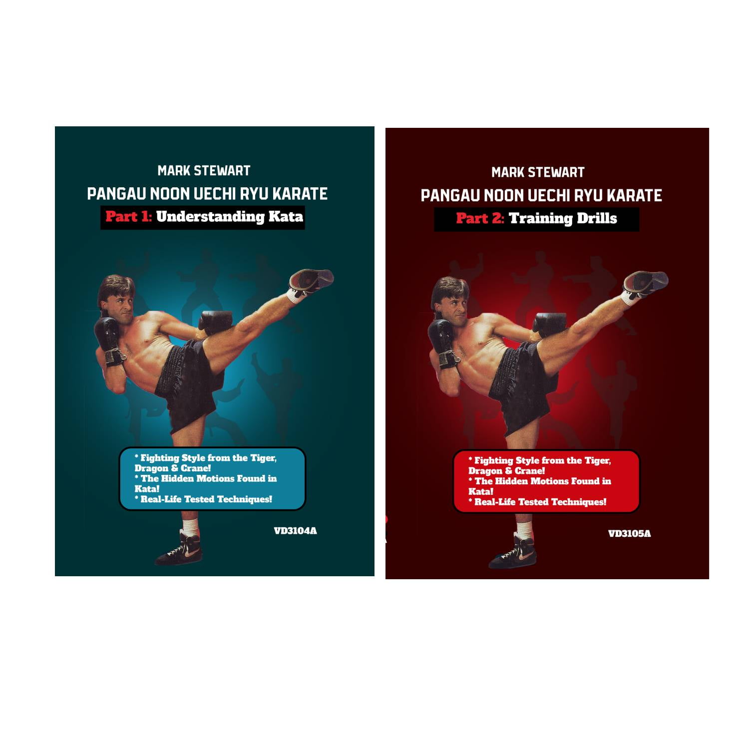 2 DVD Set Pangau Noon Uechi Ryu Karate - Mark Stewart - Walmart.com