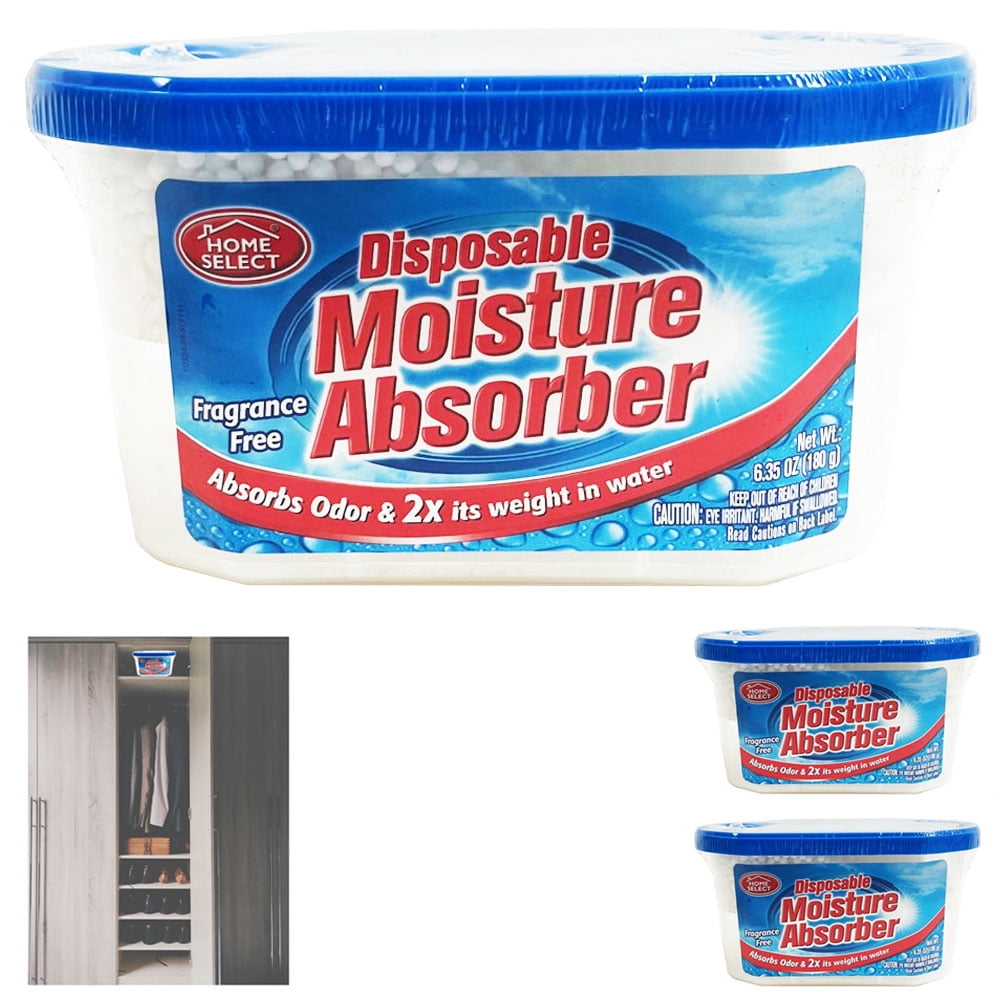 2 Damp Trap Excess Moisture Absorber Closet Fresh Air Dehumidfier ...
