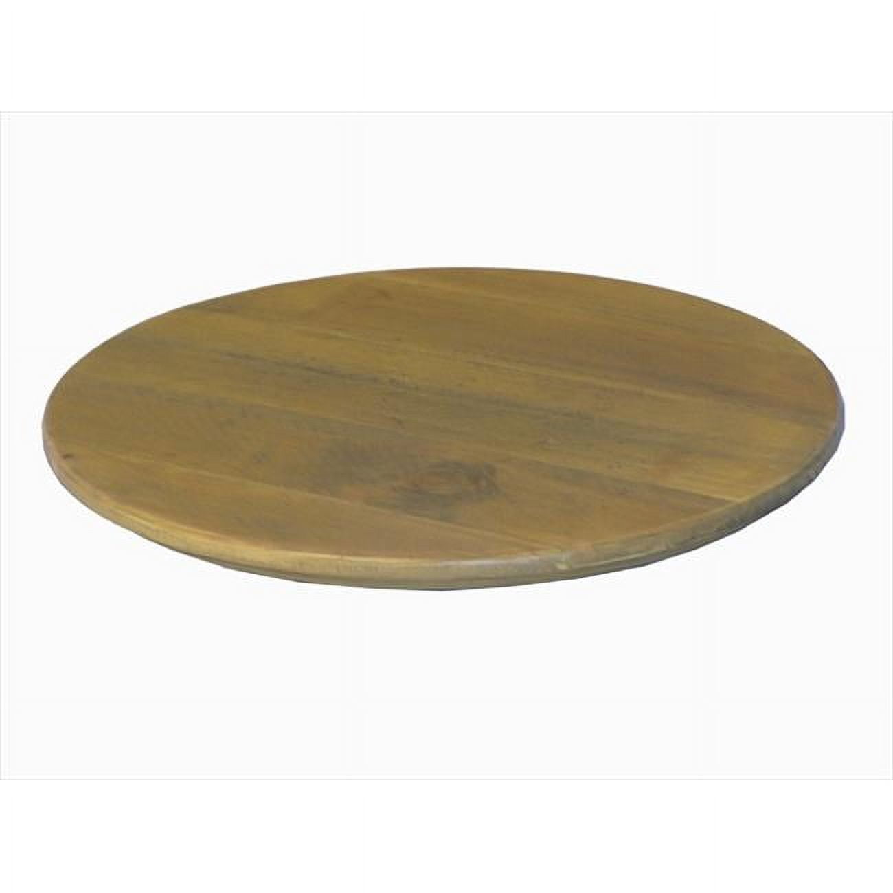 2 Day Designs Tabletop Lazy Susan - Natural Wood - 20in.W x 20in.D x ...