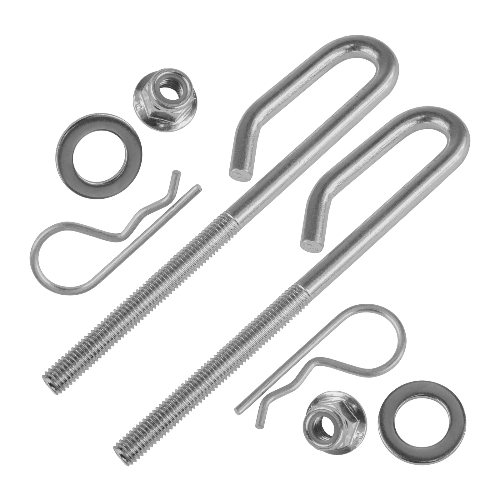 2 Deck Lift Bolt Rod Nut Pin fits John Deere GX24864 Lift Bolt Rod ...