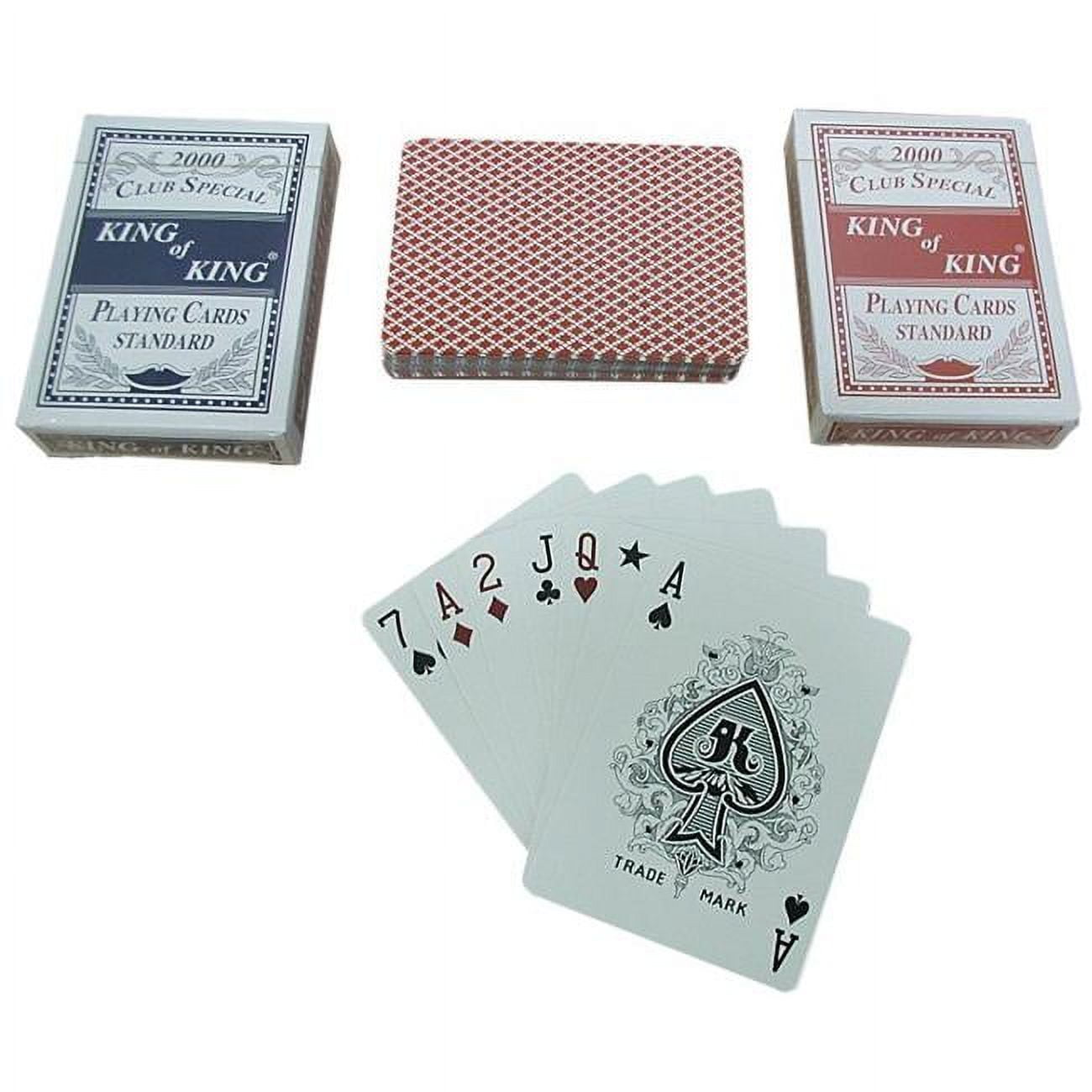 2 Decks-Club Special King of King Playing Cards - Walmart.com