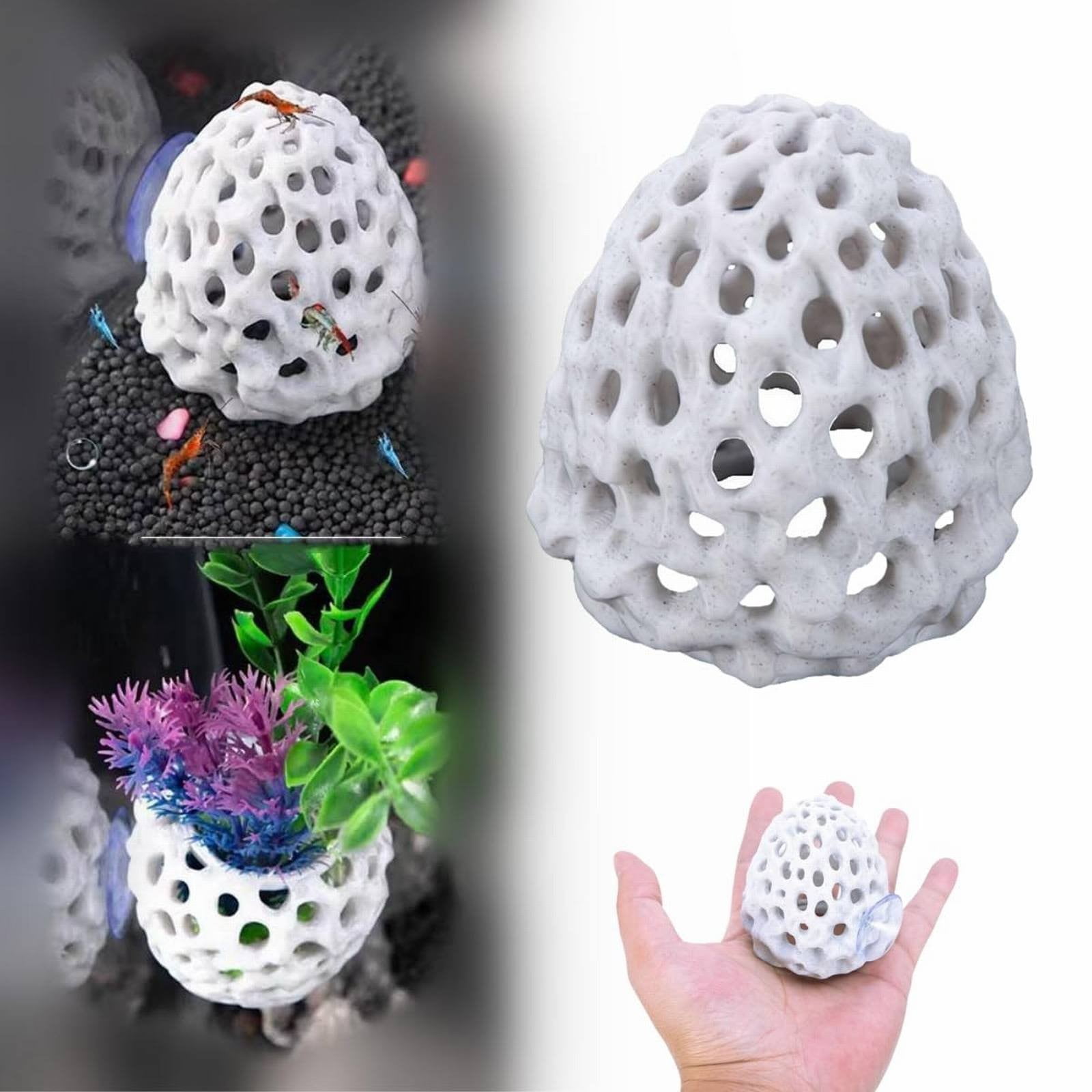 Under $2 Decorative Stones, Aquarium Honeycomb Hideout Dome, Fish Tank ...