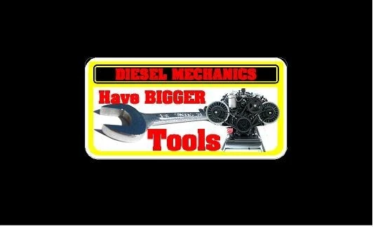2 Diesel Mechanics Have Bigger Tools Decals 2X4 Inches For Matco Tool ...