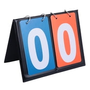 GOGO 2 Sets Waterproof Flip Scoreboard Numbers, 4 x 7 inch, 0-9 Double ...