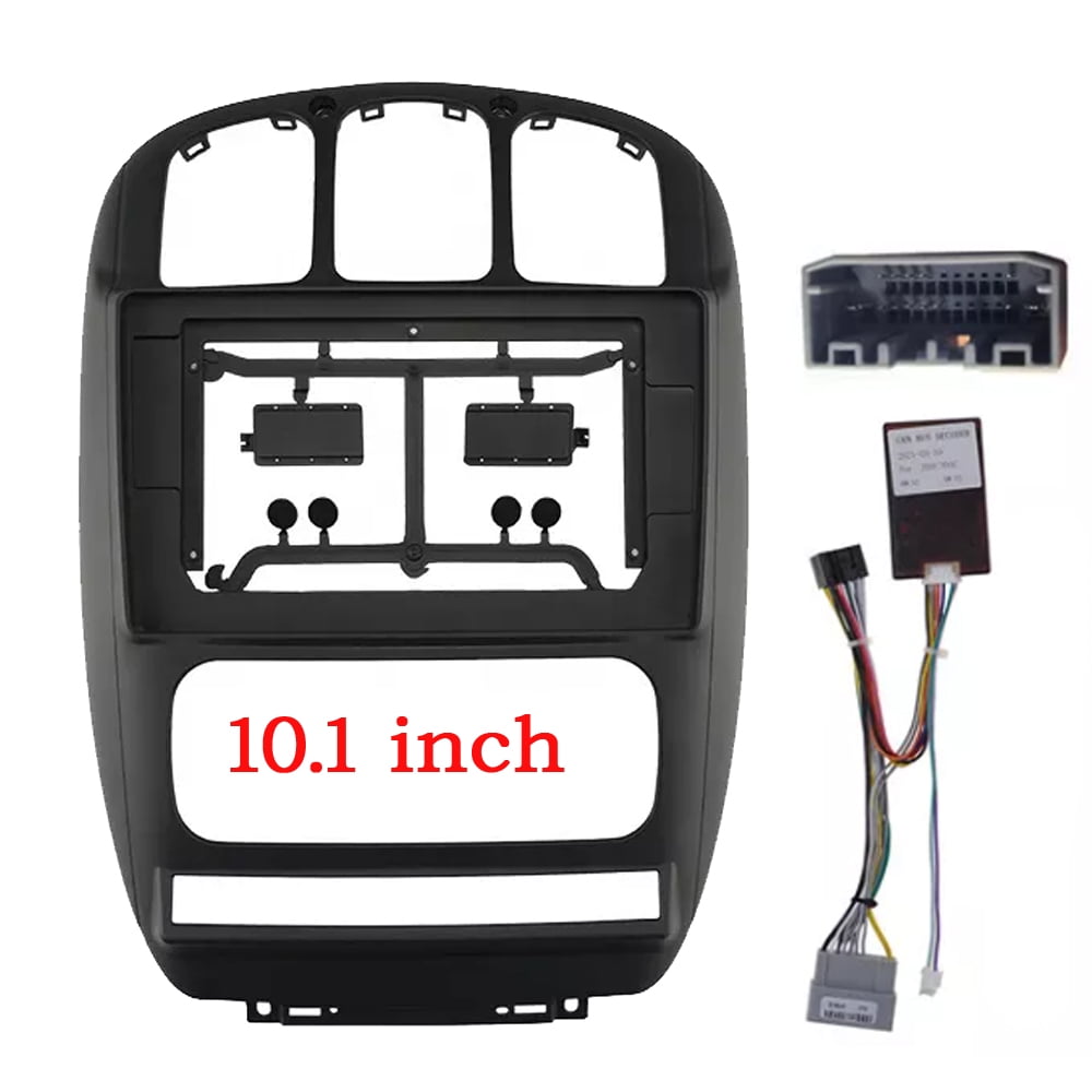 2 Din 10.1 Inch Car Radio Dash Frame Panel Mount Kit Fascia Radio Panel ...
